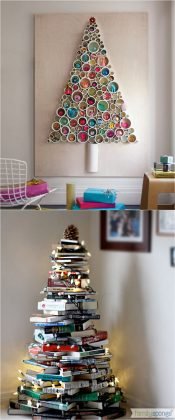 Out of the Box DIY Christmas Tree Ideas - listsy